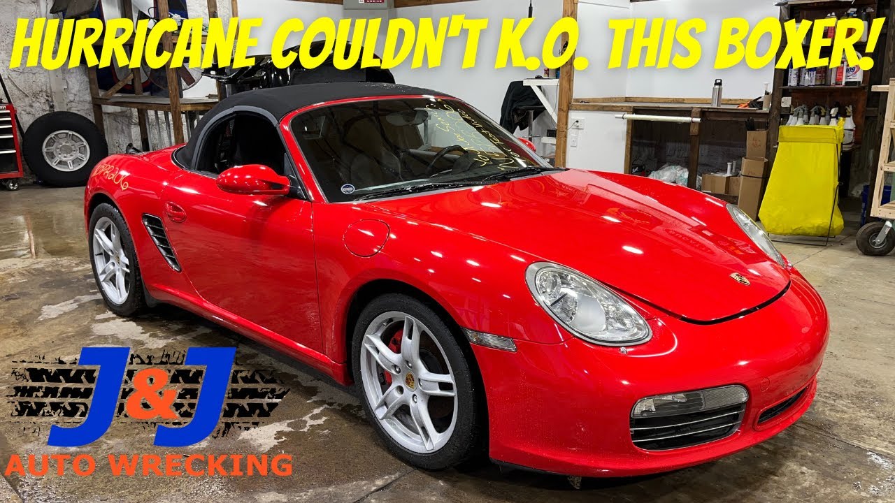 We bought a Hurricane FLOODED Porsche Boxster and everything WORKS ...