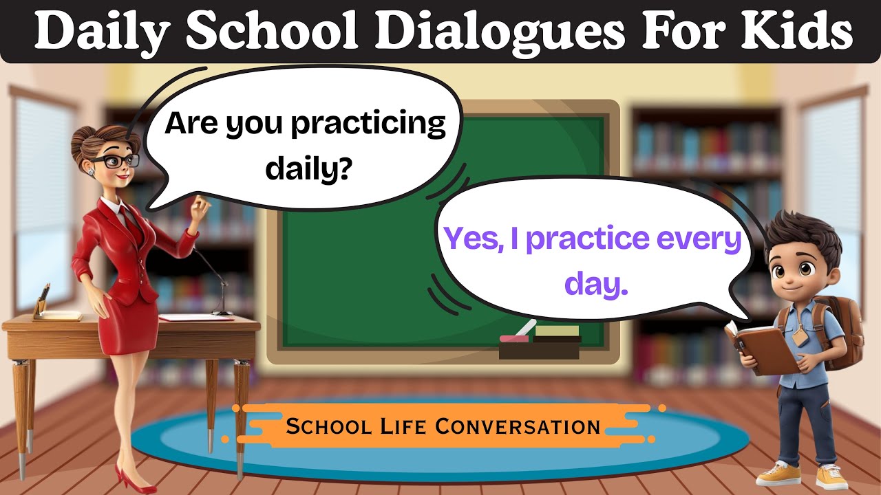 Classroom Language | Teacher–Student English Conversation | Simple ...