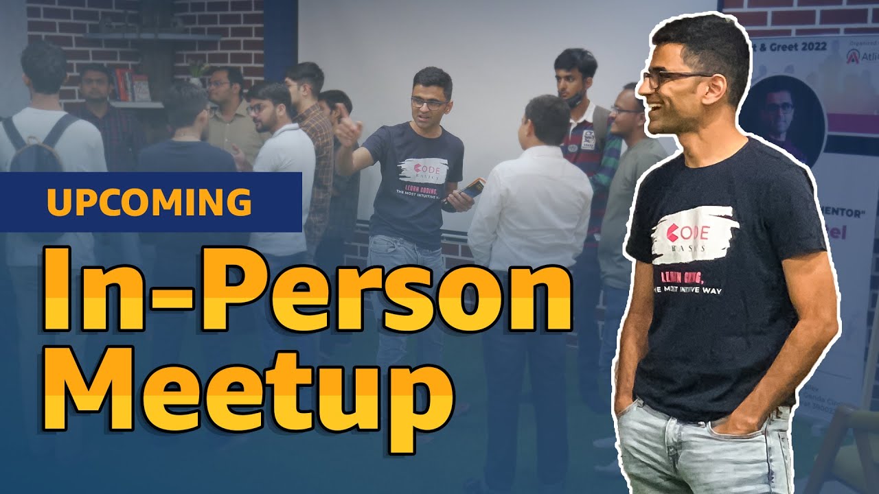 Upcoming in-person meetup - YouTube