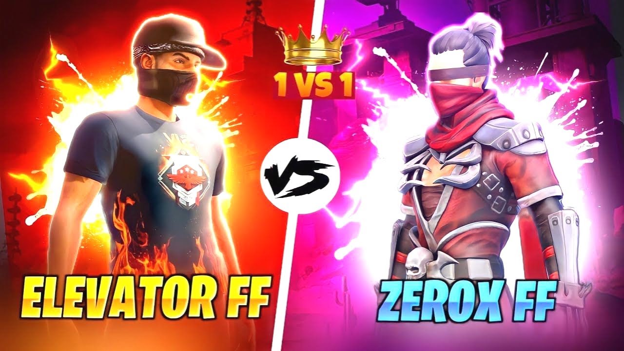 ELEVATOR FF 1Vs1 ZEROX FF 95% Headshot Full Gameplay Poco x3 pro iphone ...