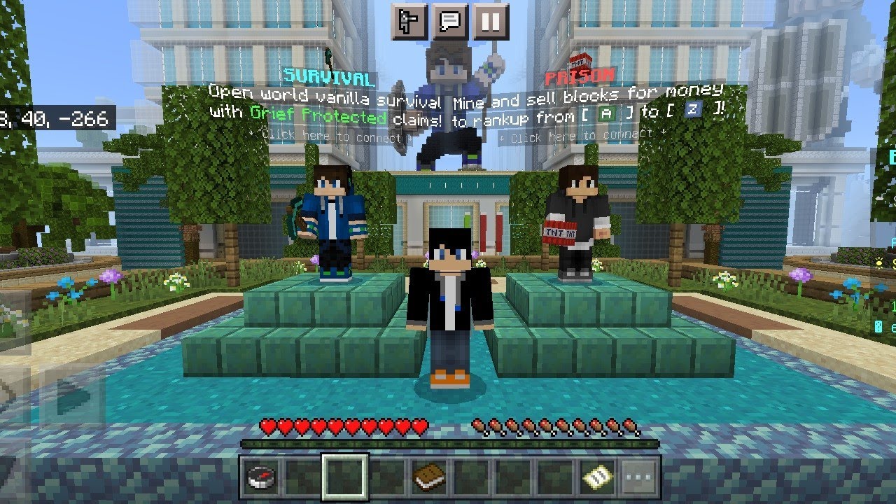 Today My First Time Joining Eyserver!! (Part 1) [Minecraft Server ...