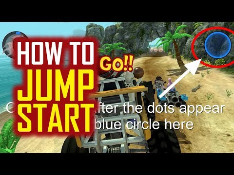 Beach Buggy Racing- How to JUMP START