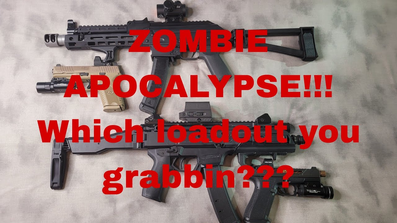Zombie Apocalypse Loadout Scenario!! XR920 & Scorpion vs FN 509 & PSA ...