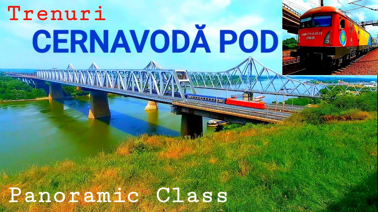 (Trenuri) CERNAVODA POD / Panoramic Class - YouTube