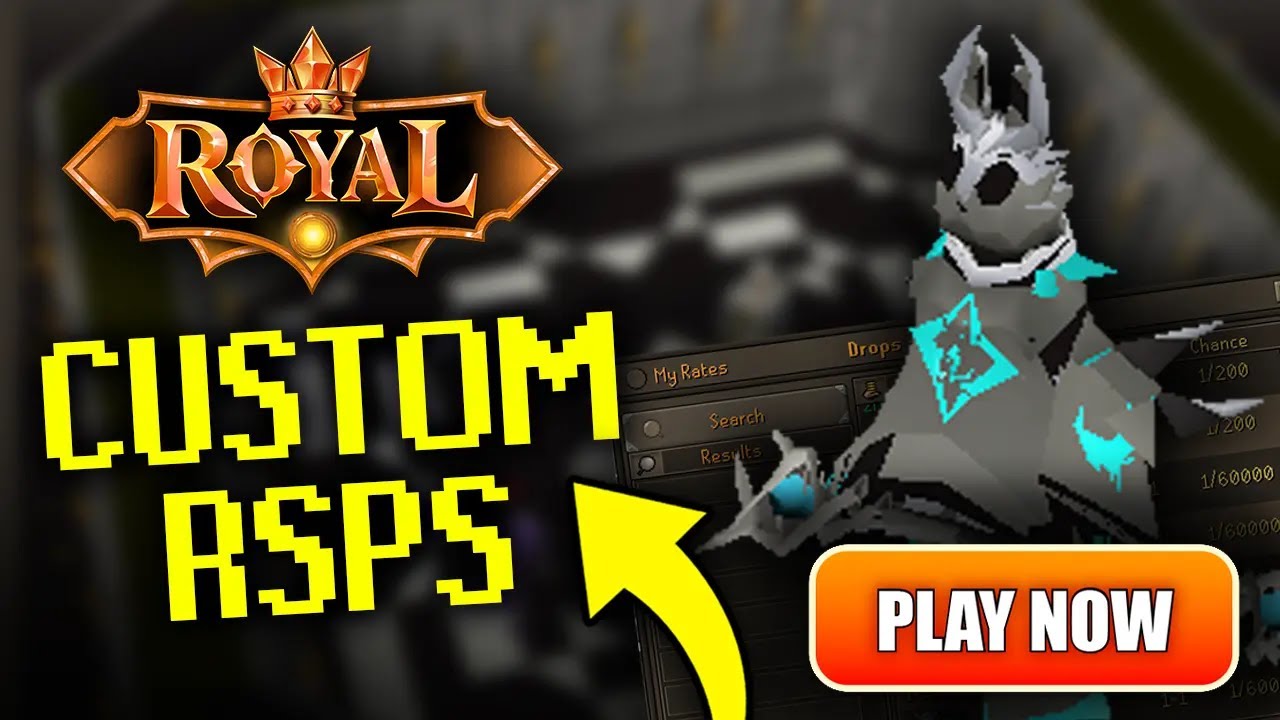 RARE DROPS PROGRESS ON THIS CUSTOM RSPS! ROYAL RSPS - YouTube