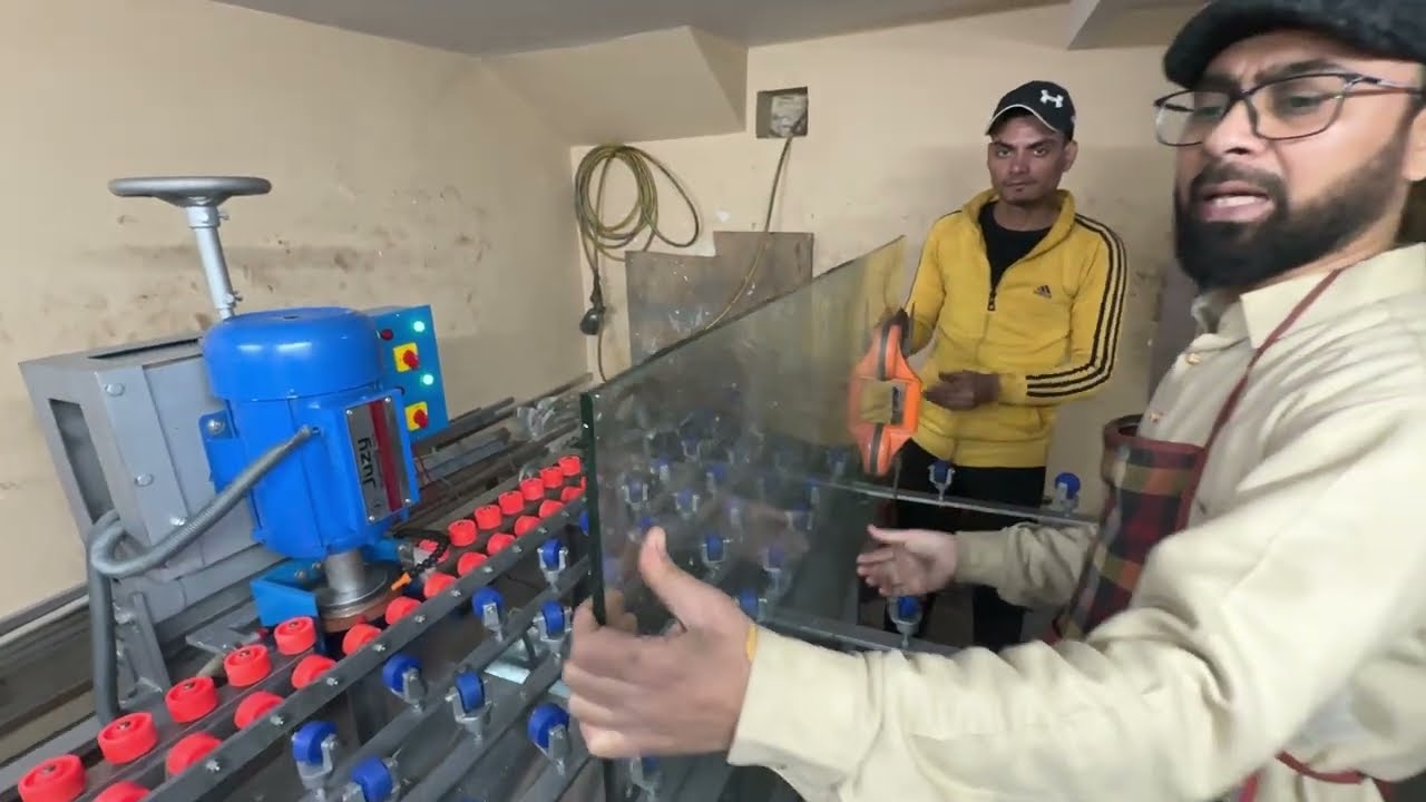 Glass polishing , baveling , grinding,pencil etc.. Multipurpose Machine ...