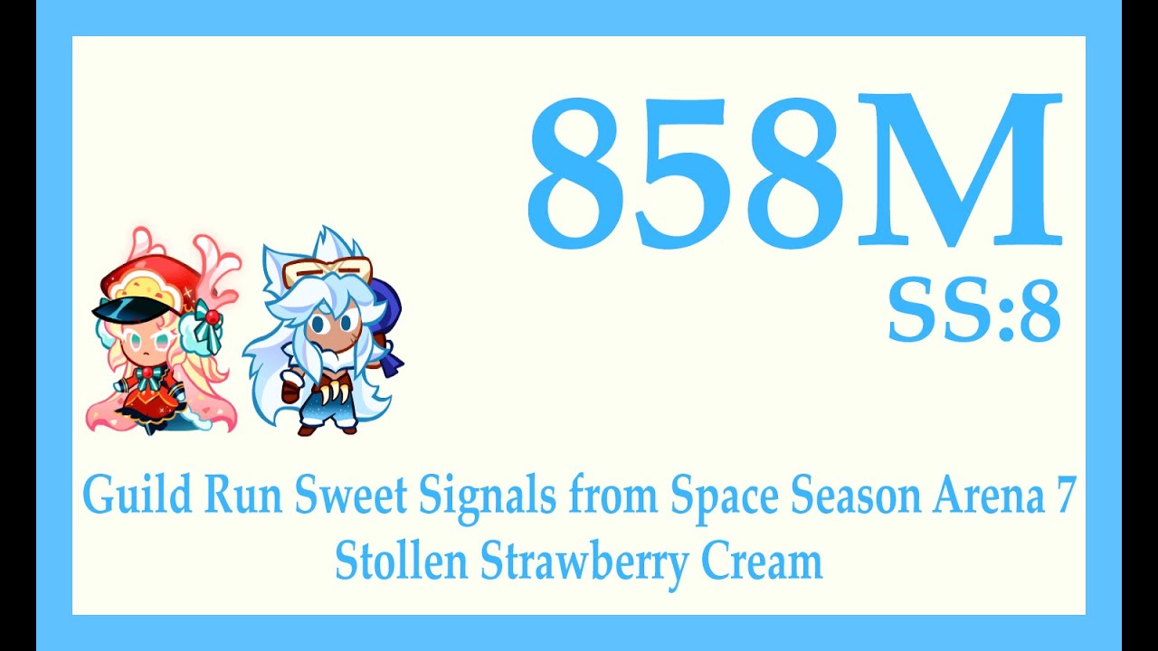 CROB Guild Run Sweet Signals from Space Season Arena 7 858M | Jinx ...