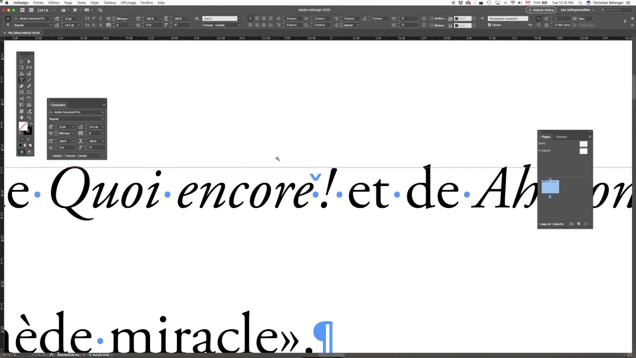 Adobe InDesign / Importation de textes + Rechercher/Remplacer - YouTube
