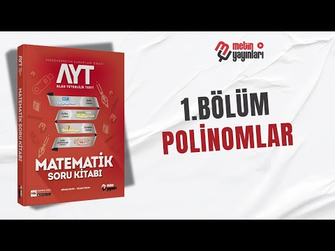 AYT MATEMATİK 1.BÖLÜM POLİNOMLAR ÜNİVERSİTELİYİM TEST 17