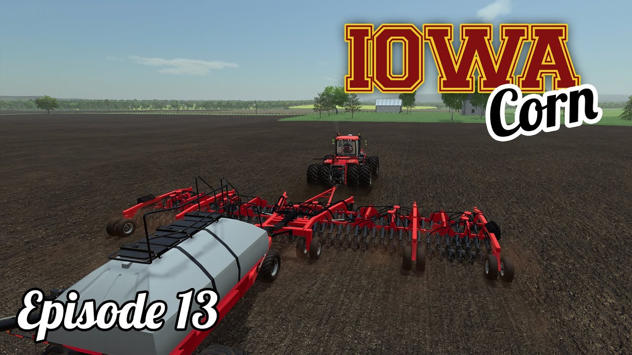 Testing our new seeder! - Flint Hills - Iowa Corn - Episode 13 - FS19 ...