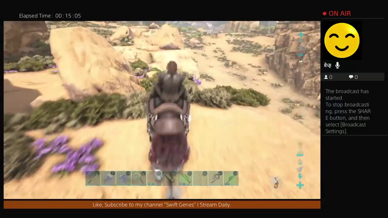 Ark: Survival Evolved ScorchedEarth making sabertooth saddle - YouTube