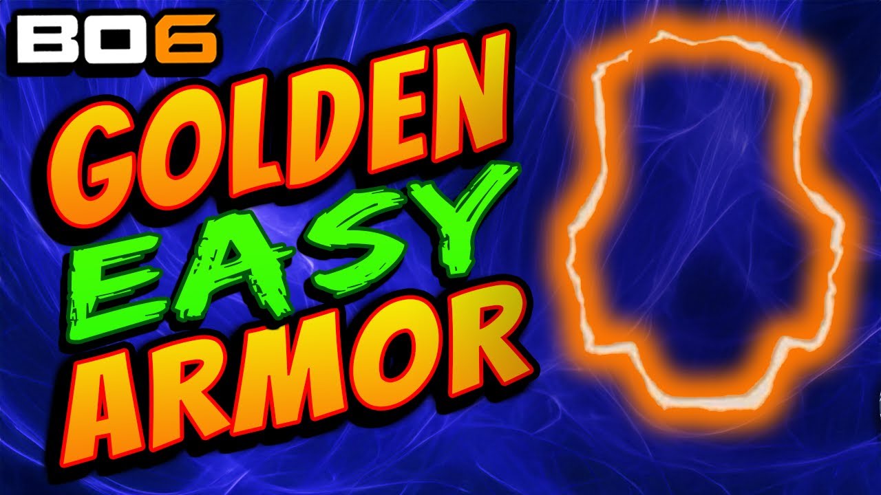 (EASY Method) GOLDEN ARMOR EE!! The Tomb BO6 Zombies - YouTube