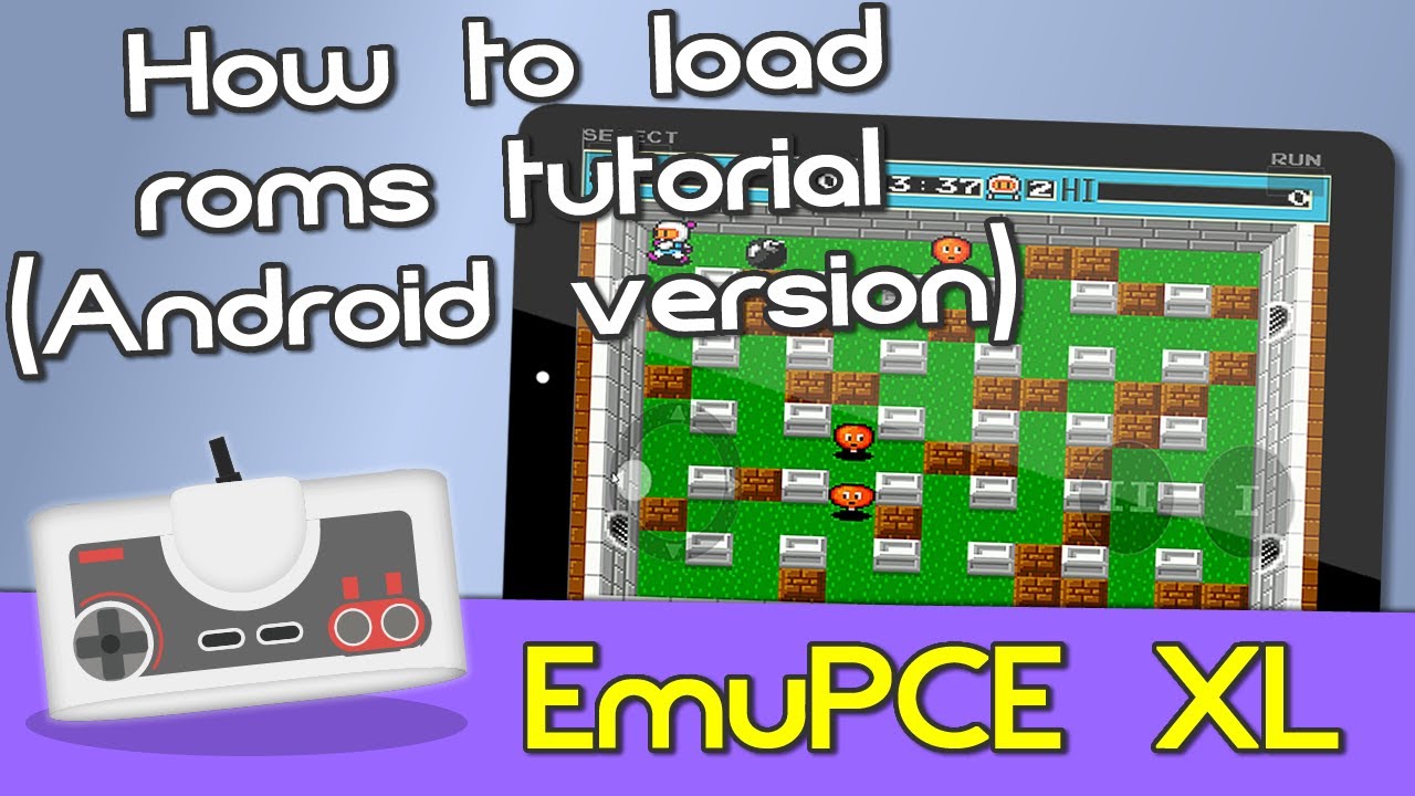 How to load roms in EmuPCE XL (Android) #android #emulator #pcengine ...