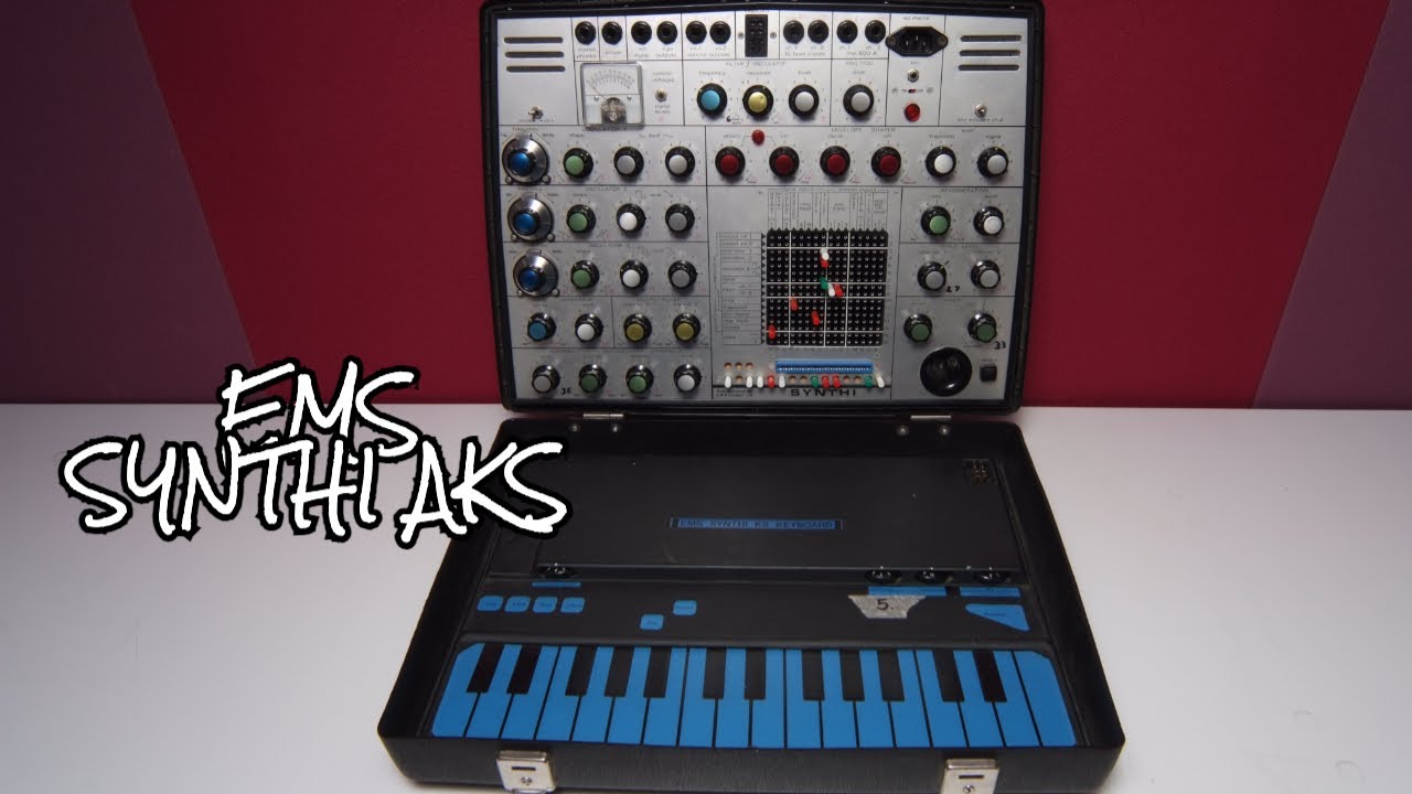 EMS Synthi AKS - The Synth That Changed the Sound of the World - YouTube