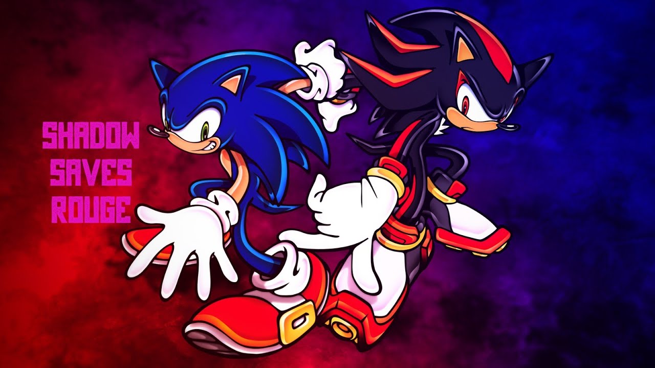 Shadow SAVES Rouge's life -SA2 - YouTube