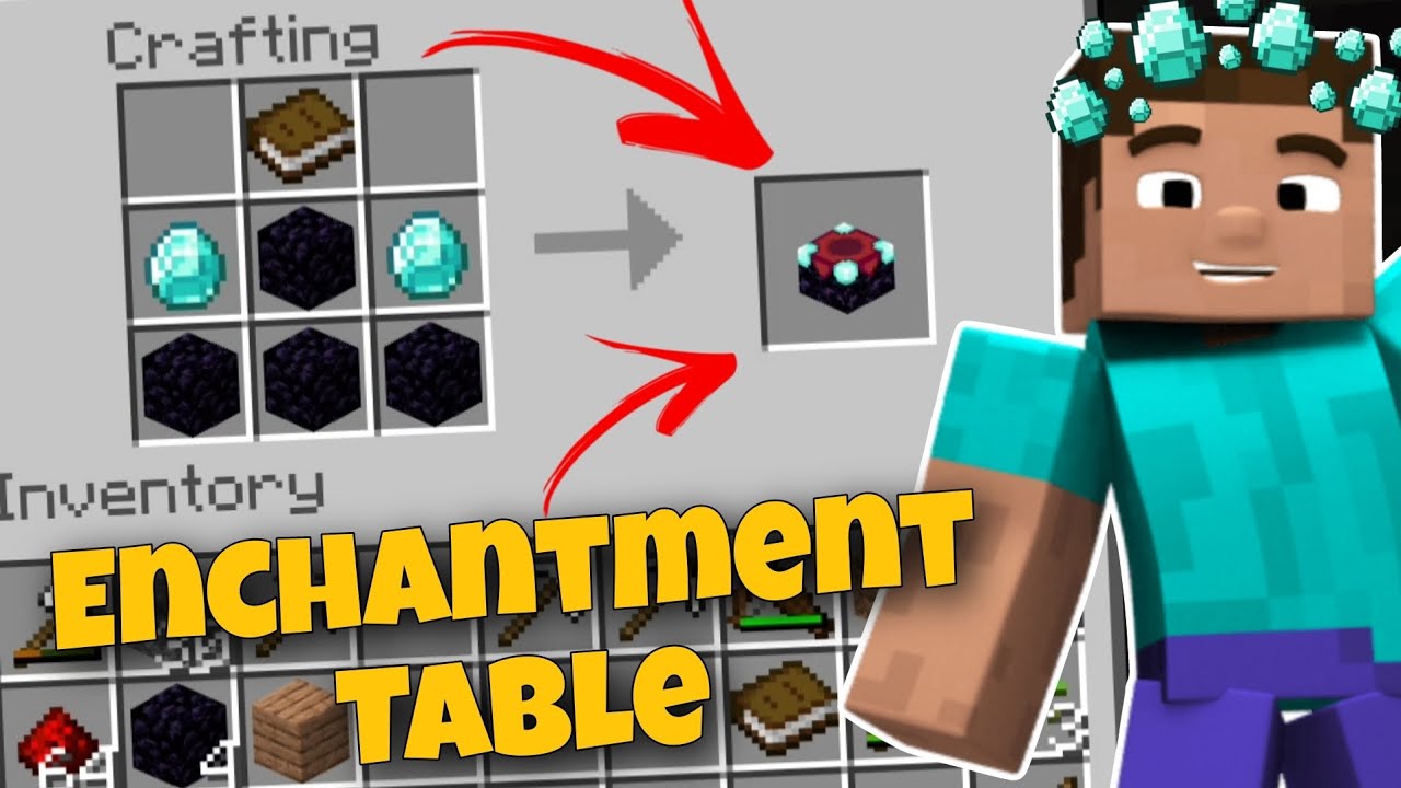 Finally..! I Made My First Enchantment Table 😍 ️. - YouTube