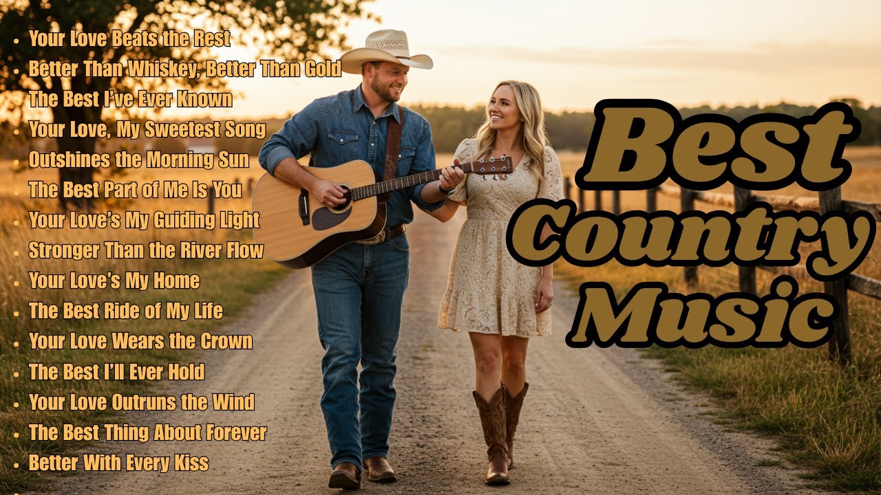 Best Country Music Collection | Heartfelt Country Songs for Relaxing ...