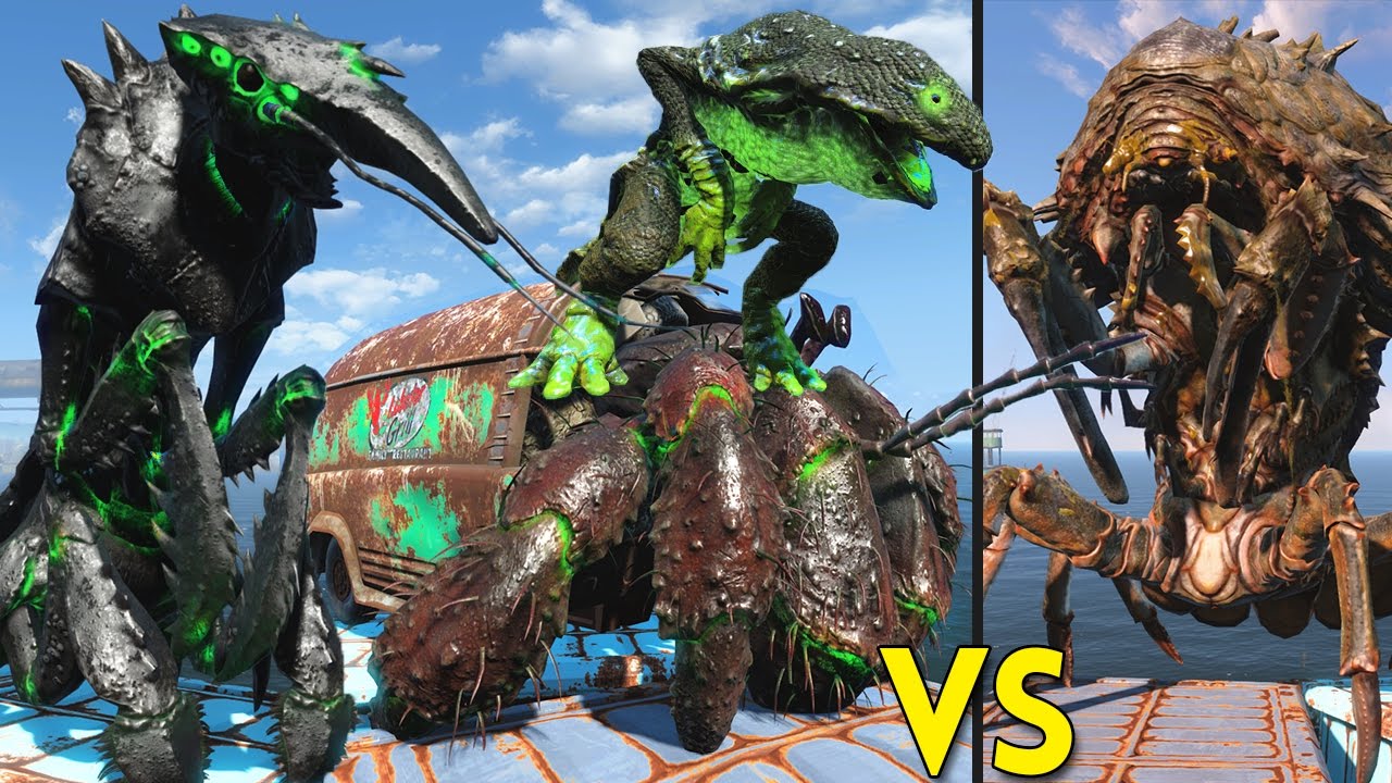 Fallout 4 - Seafood Special - Battles #69 - YouTube