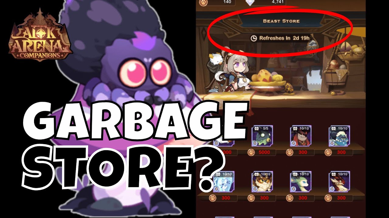 COMPANIONS: MERGE YOUR PETS? [FURRY HIPPO AFK ARENA] - YouTube