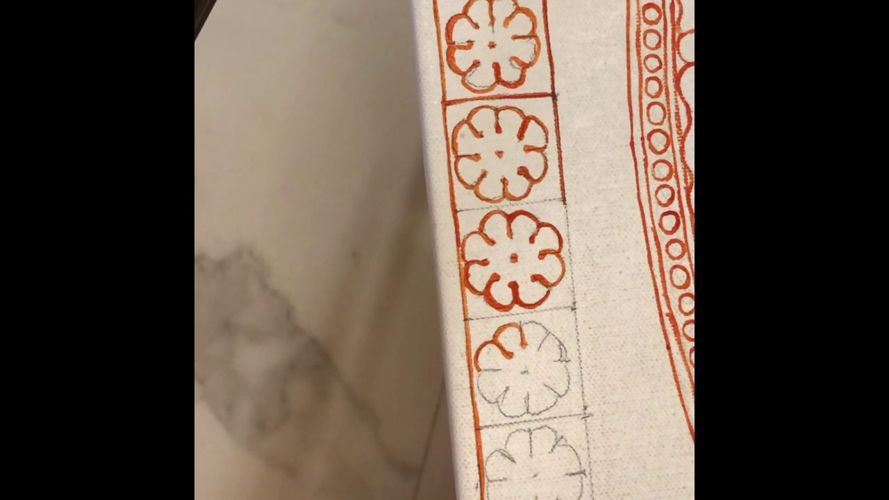 #nisarg_creations - KERALA MURAL PAINTING - Hanuman Part 4 - YouTube