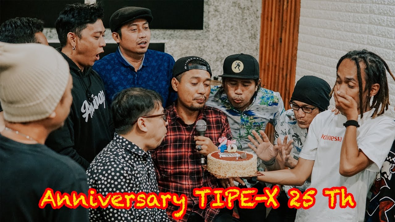 ANNIVERSARY 25th TipeX band dapet Kejutan dari Orind Band Ska #JVLog # ...