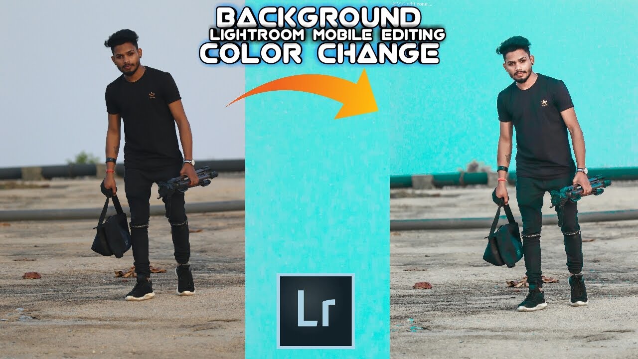 Lightroom editing background color change ||how to change background ...