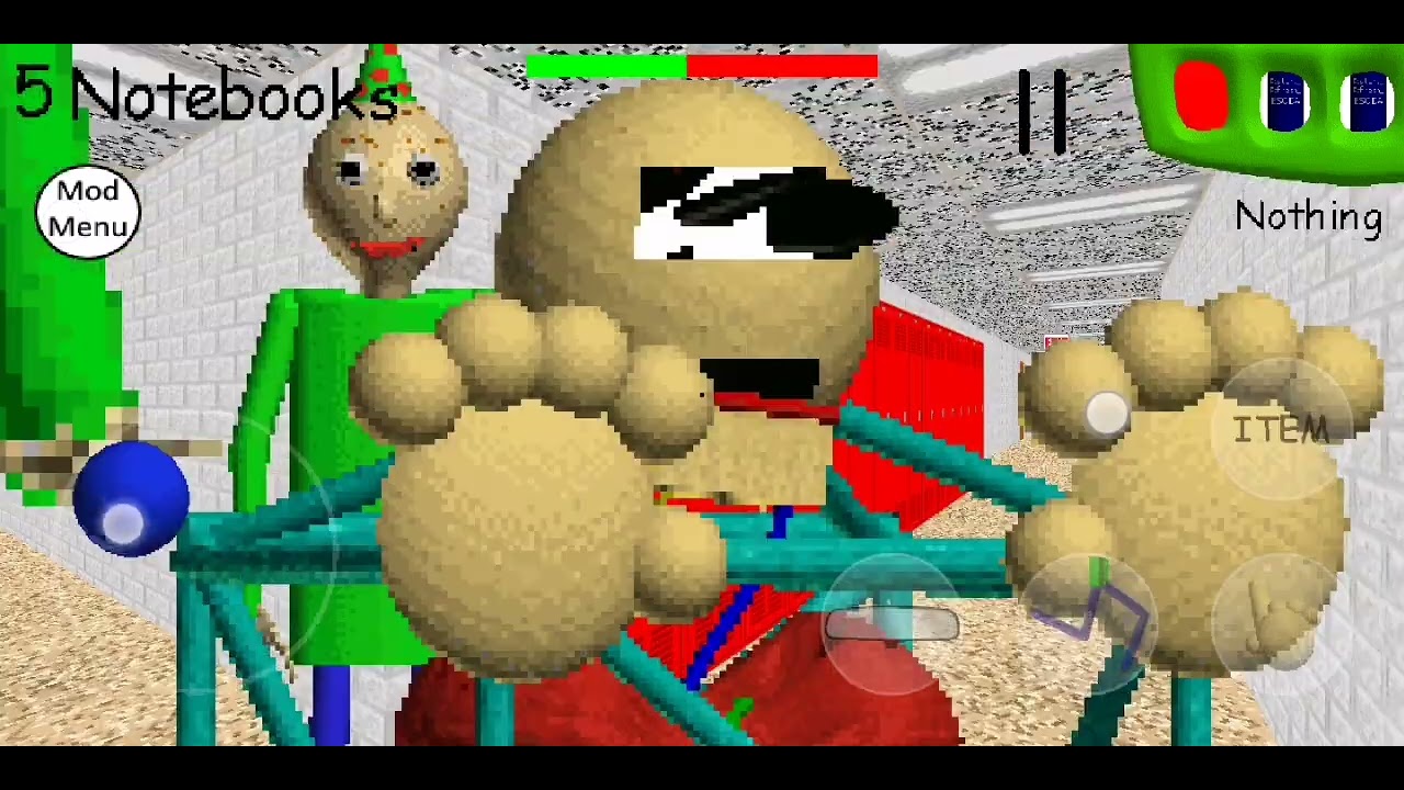 day in the life of a baldi's basics student - YouTube