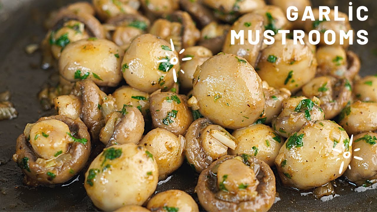 Garlic Mushrooms Recipe.Practical Recipe - YouTube