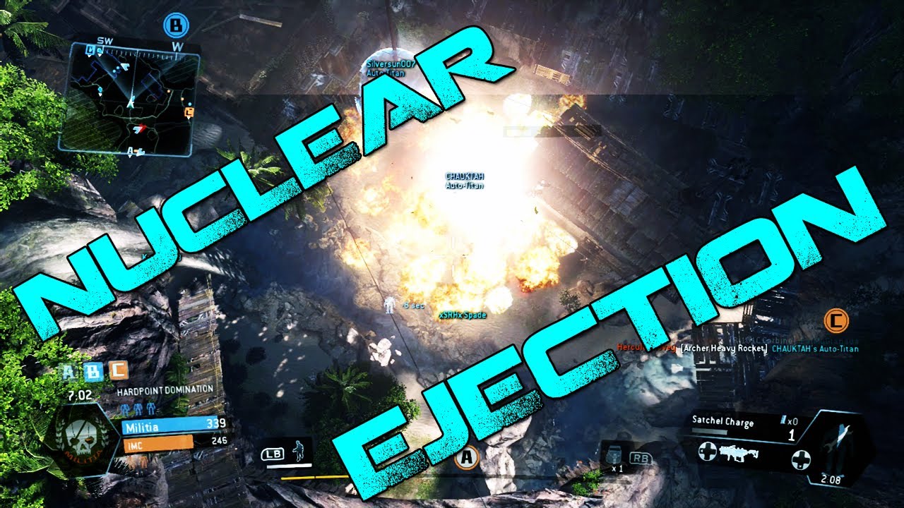 Triple Kill With Nuclear Ejection - Titanfall Gameplay - YouTube