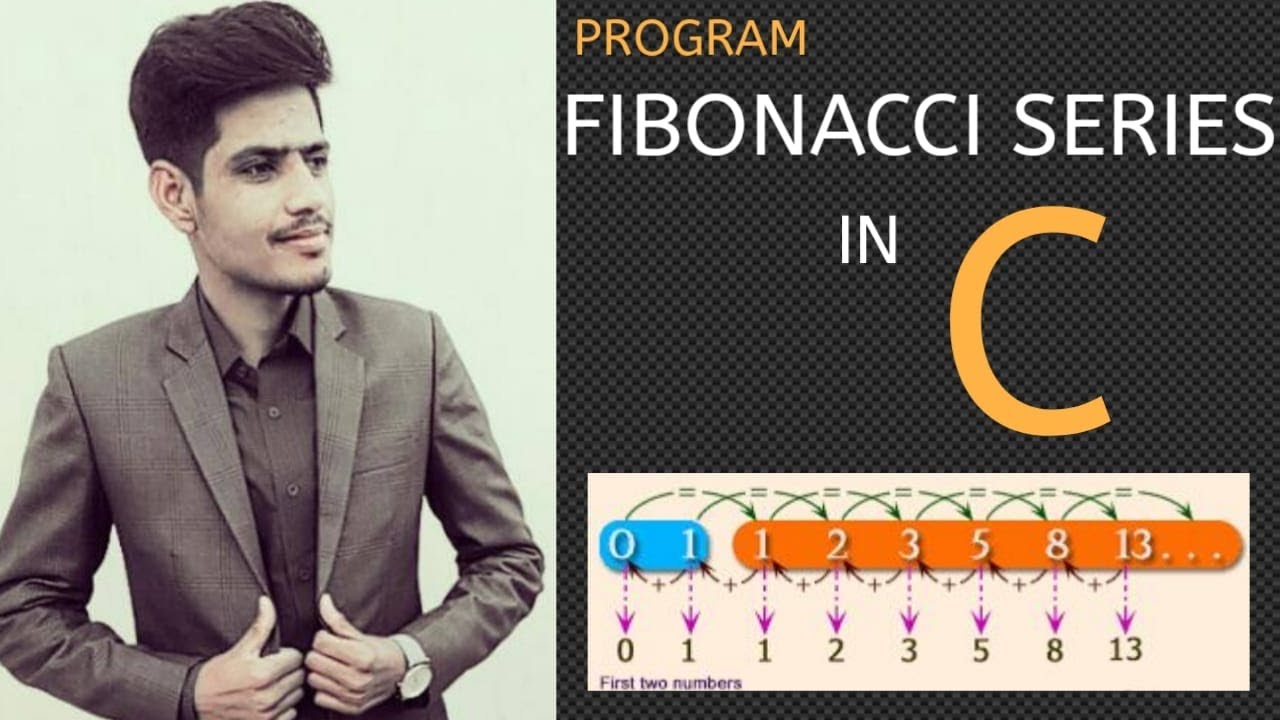Fibonacci Series in C | C Basic Tutorials for Beginners - YouTube