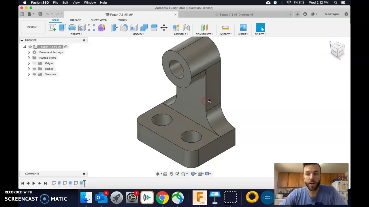 Changing Part Orientation in Graphics Window - Fusion 360 20 - YouTube