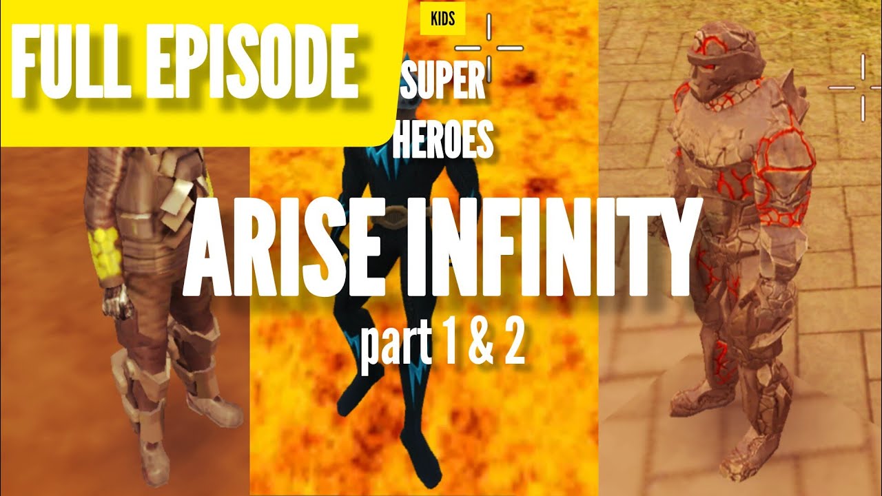 Arise Infinity part 1 | Season 1 Episode 1 | Kids Super Heroes | Robingamer Films - YouTube