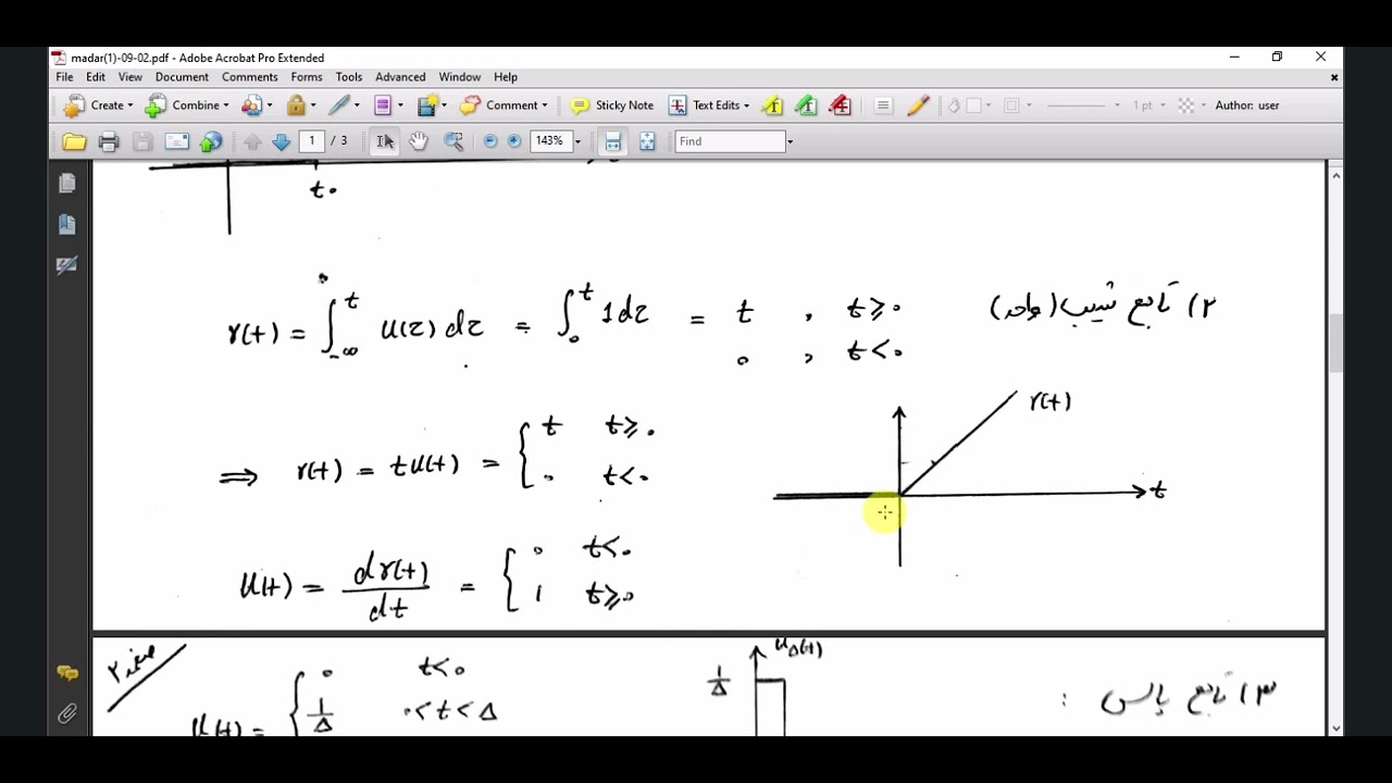 12 - Electric Circuits - unit step, delta, and ramp functions - YouTube