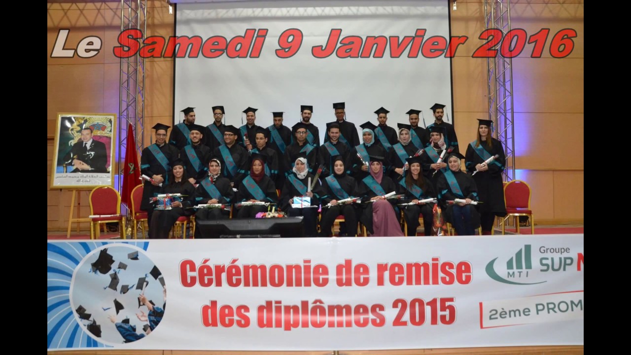 Cérémonie de Remise des diplômes 2015 | 2 ème promotion SupMTI Oujda ...