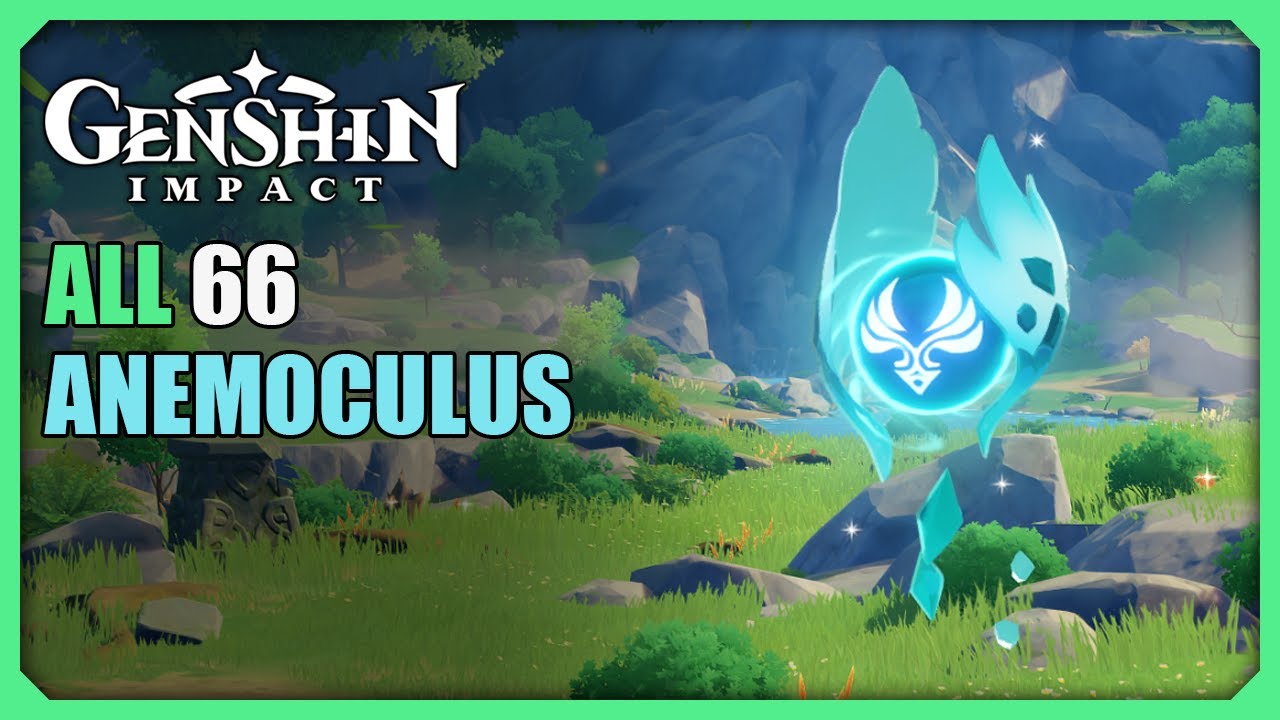 ALL 66 Anemoculus Locations | Genshin Impact - YouTube