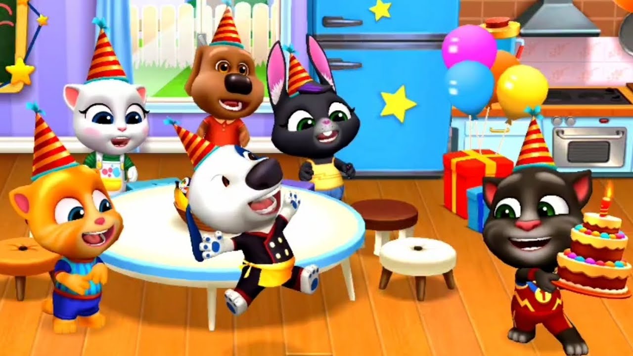 Cartoon video Talking tom || Animation for kids || Baby song - YouTube