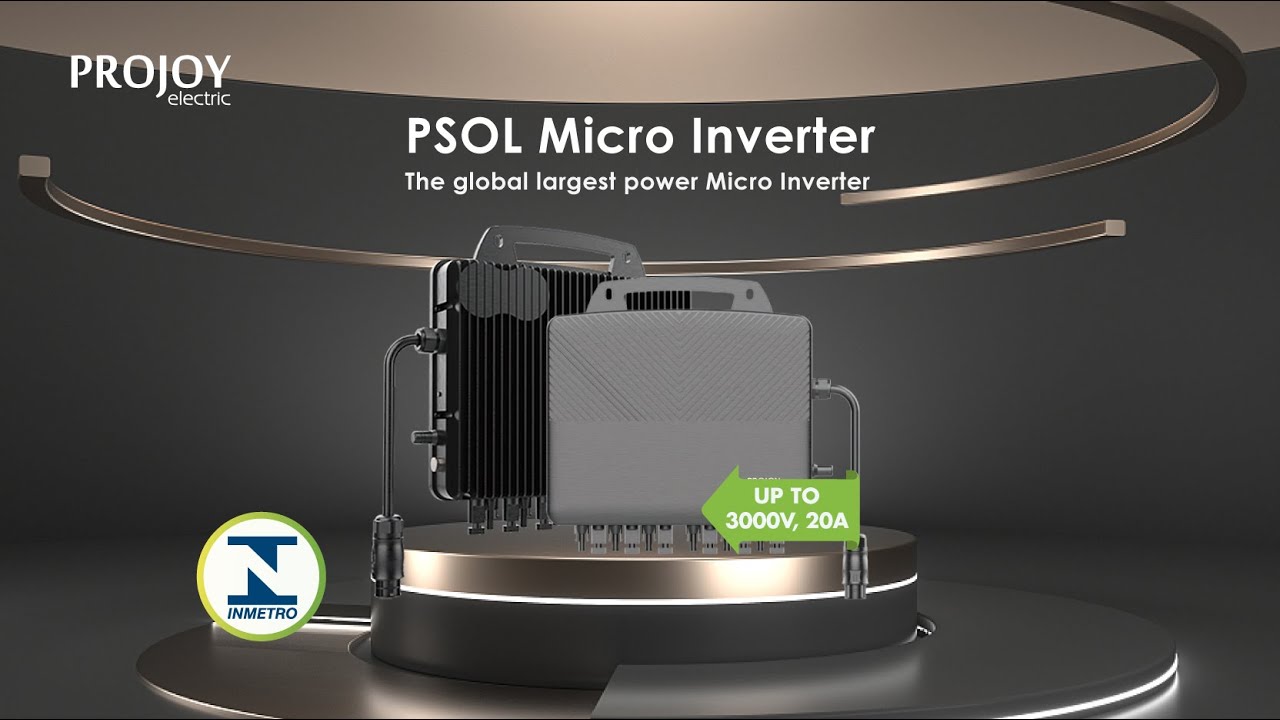 #Projoy's latest #MicroInverter debuts at the booth A2.72C, #Intersolar ...