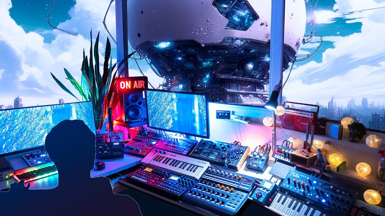 New Year Electronic Set / Analog Synths / Live! - YouTube