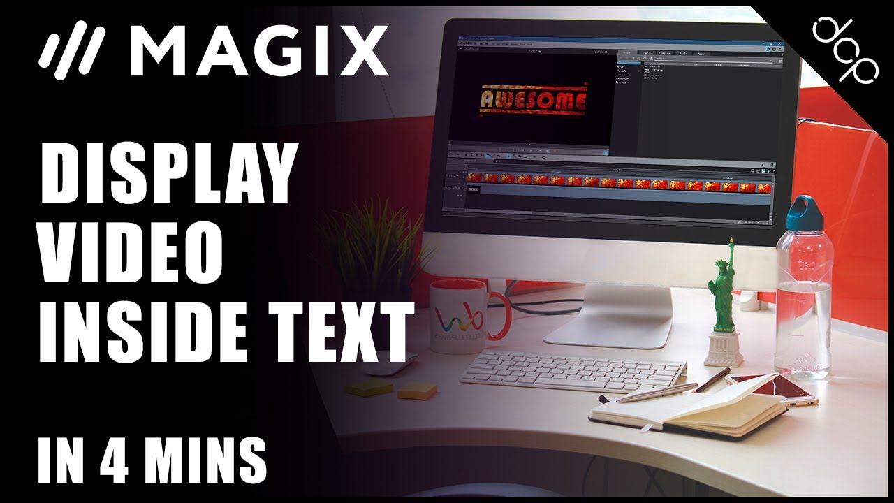 Movie Edit Pro Video Displayed Inside Text | Movie Edit Pro 2020 ...