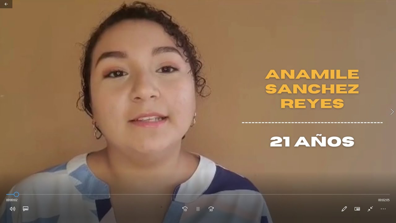 Video CV - SANCHEZ REYES, Anamile Sabrina UPN - YouTube