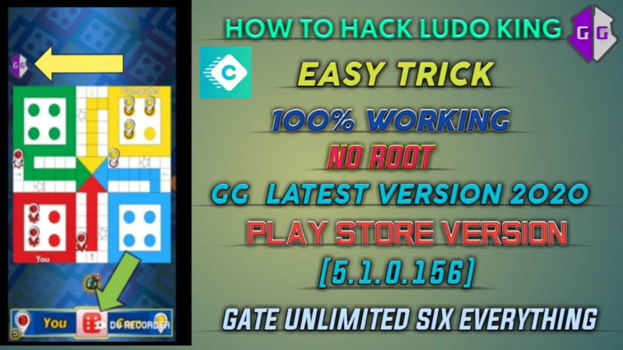 How to Hack "Ludo King'' Unlimited SIX Without Root 2020||BBI GAMING ...