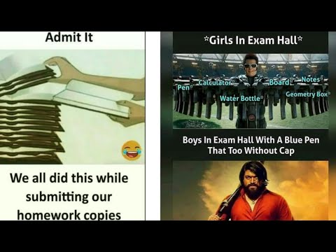 ||Some relatable school memes|| 😂😂 - YouTube
