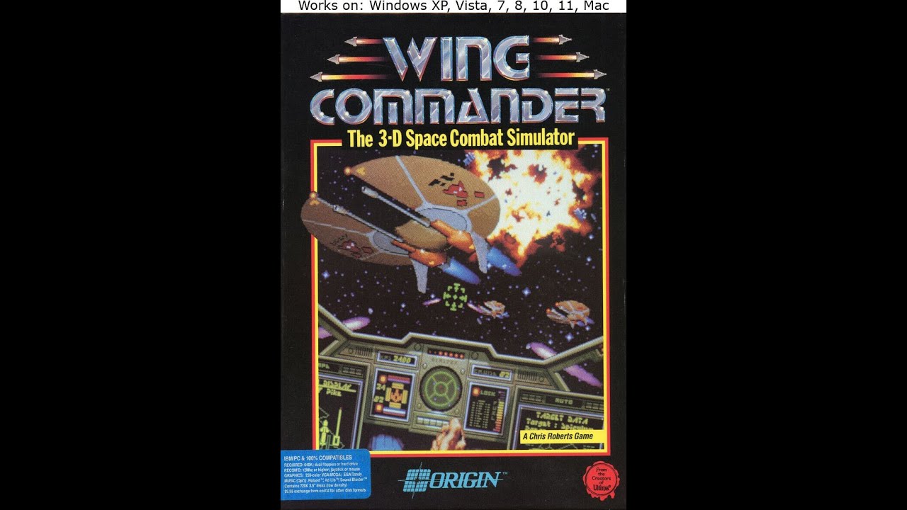 [원코인하고싶은아재] 엄청난 인기로 당시 PC사양의 표준을 바꿔버린...PC로 발매된 윙 커맨더(Wing Commander ...
