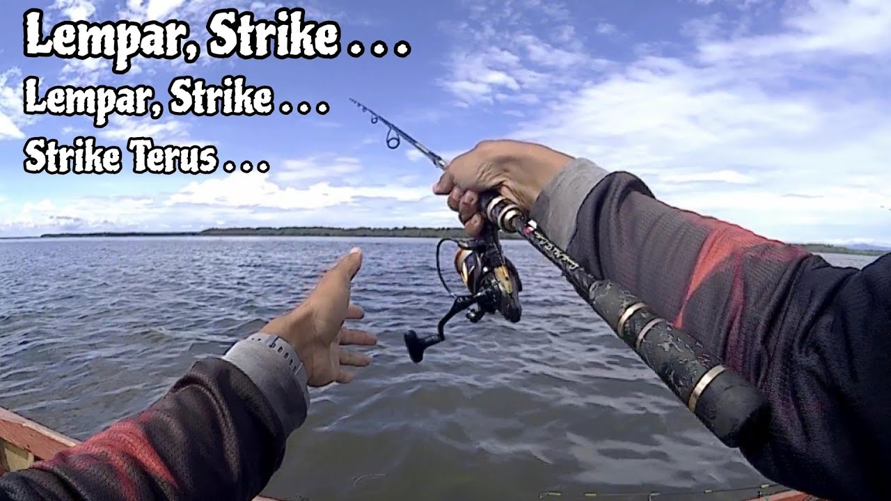 Mancing ikan tompel di atas lima jari #mancing - YouTube