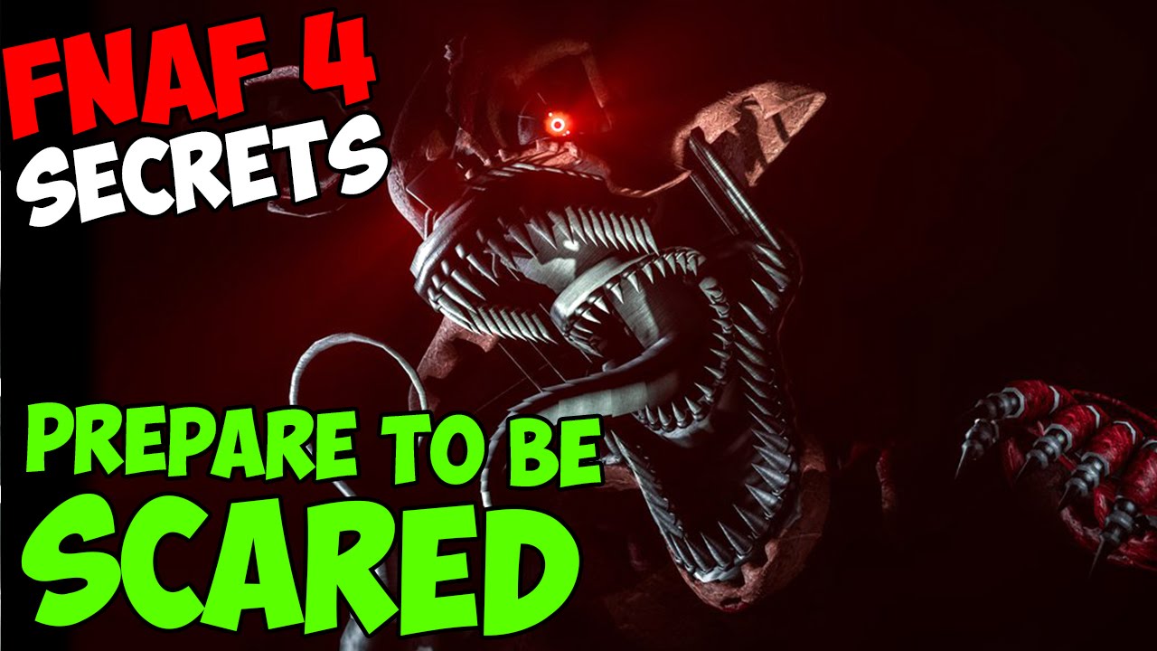 FIVE NIGHTS AT FREDDY'S 1-4 SECRETS - PREPARE TO BE SCARED! - YouTube