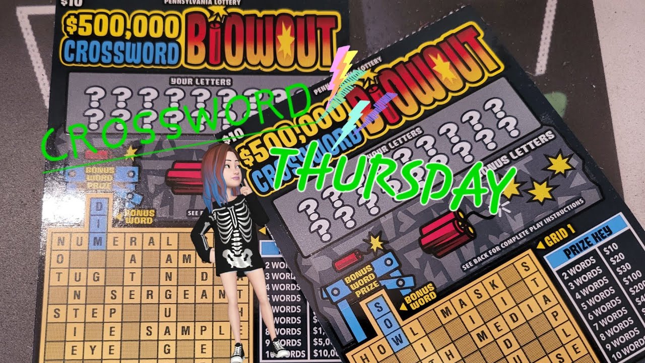 Crossword Thursday! (Late Night Post) - YouTube