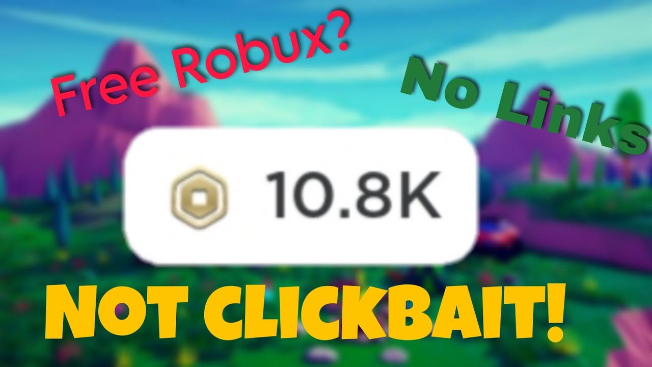 How to Earn Free Robux *Real* - YouTube