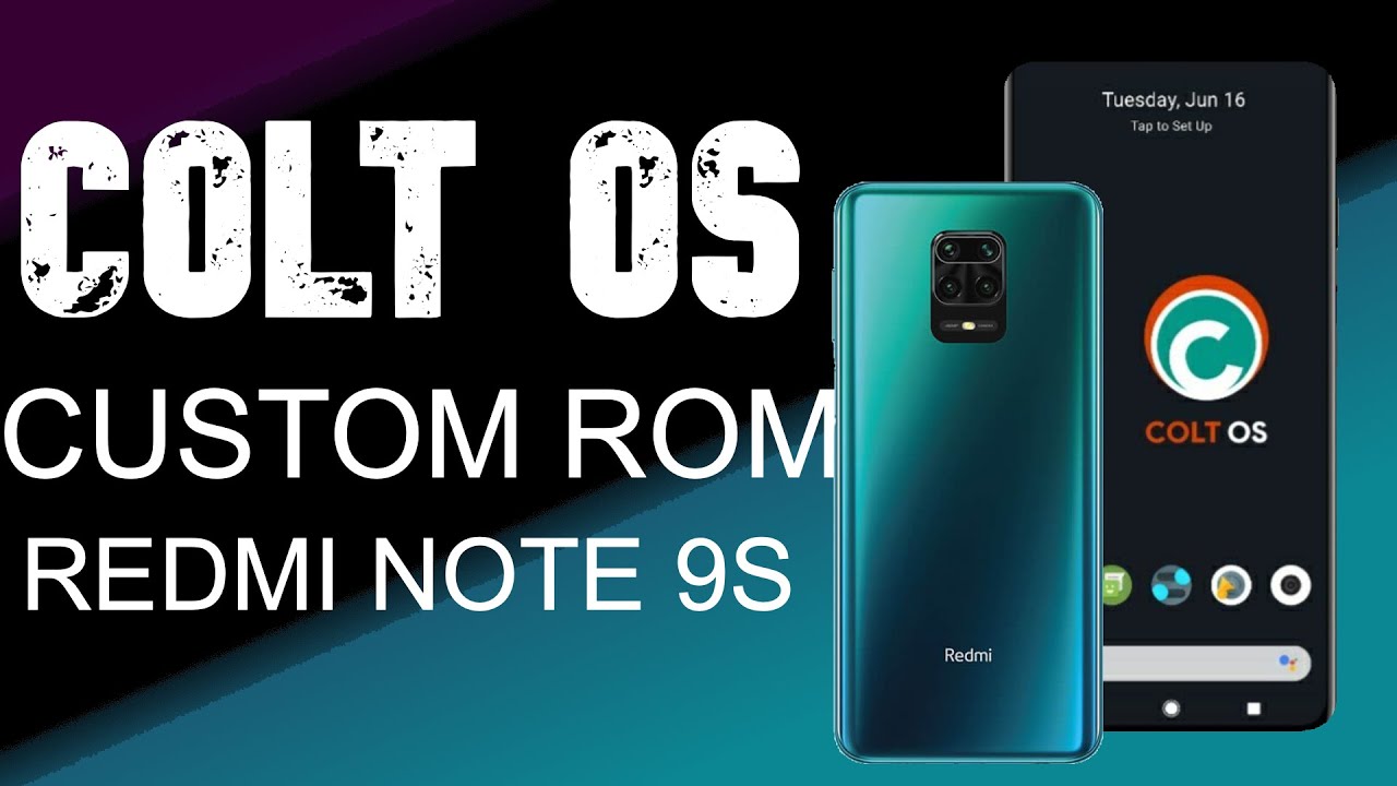 COLD OS Rom / REDMI NOTE 9S AOSP CUSTOM ROM/ android 10 - YouTube