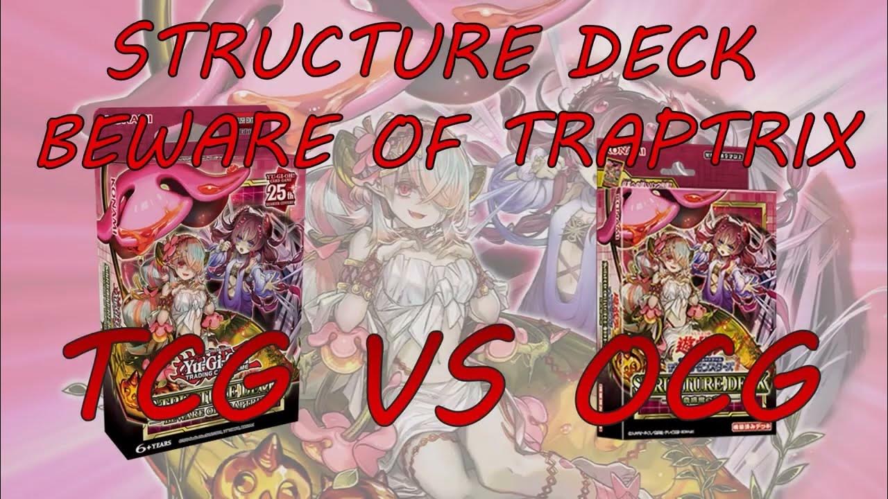 Diferencias TCG VS OCG Structure deck Beware the Traptrix - YouTube