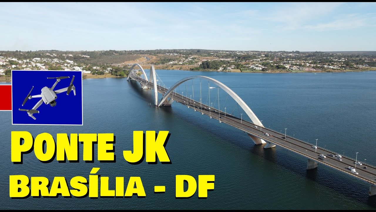 CONHEÇA A LINDA PONTE JK em- Brasília - Lago Paranoá - 4K - YouTube